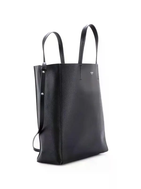 Celine Vertical Cabas Tote Bag - Black