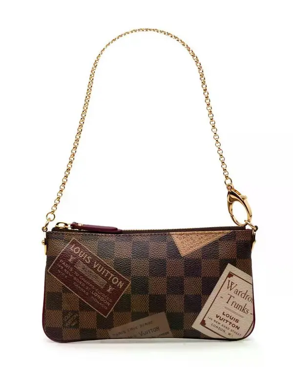LOUIS VUITTON Damier Ebene Pochette Milla Mm Shoulder Bag