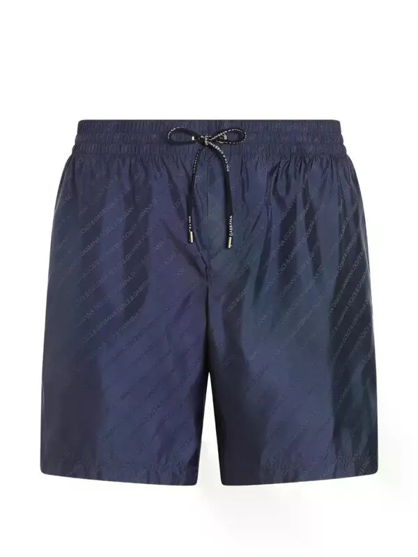 Dolce & Gabbana Jacquard Logo Swim Boxers