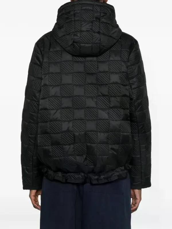 BETTY BARCLAY Quilted-design Hooded Jacket
