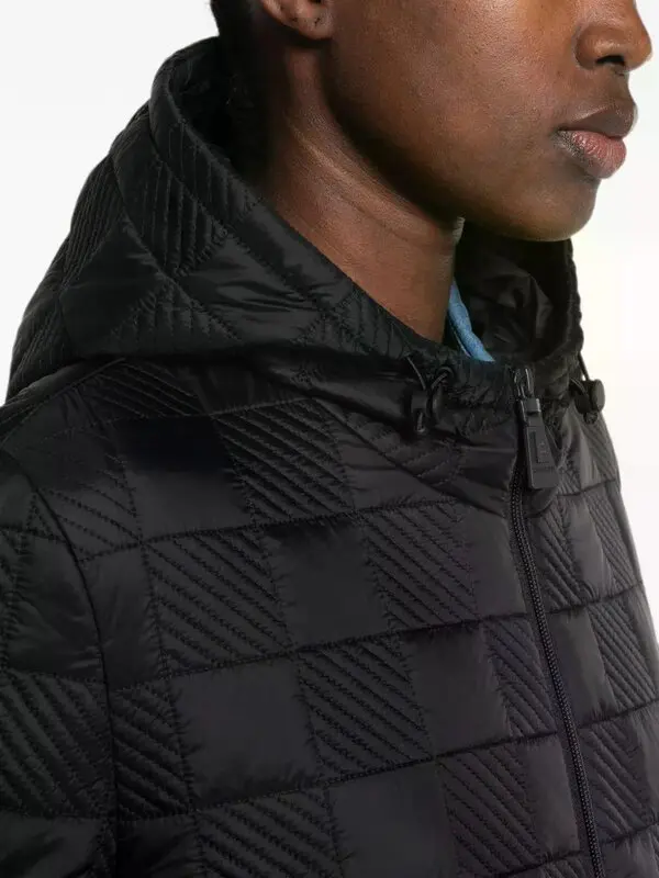 BETTY BARCLAY Quilted-design Hooded Jacket