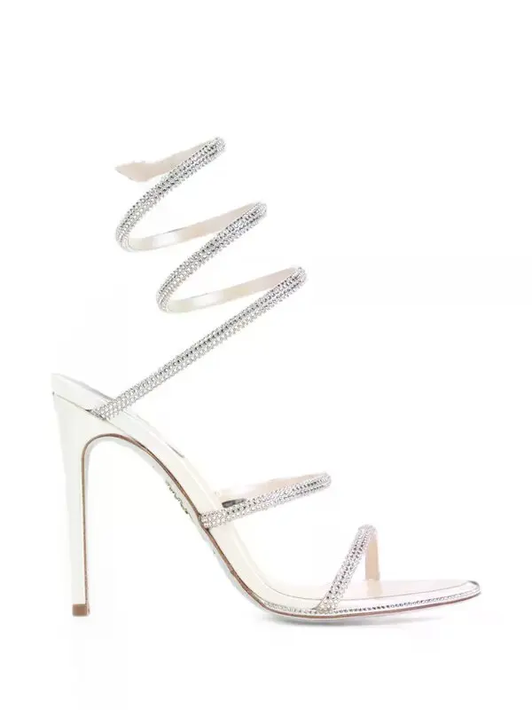 Rene Caovilla Cleo Crystal-embellished Stiletto Sandals