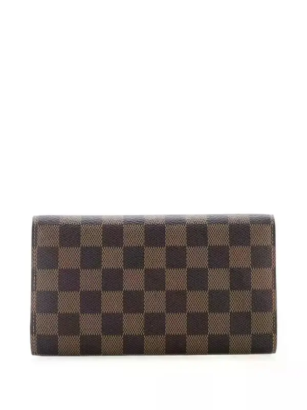 LOUIS VUITTON Sarah Wallet Damier Compact Small Wallets