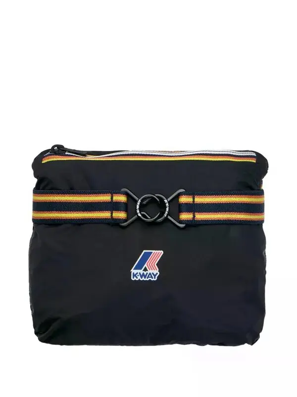 K-WAY Logo Patch Hooded Jacket
