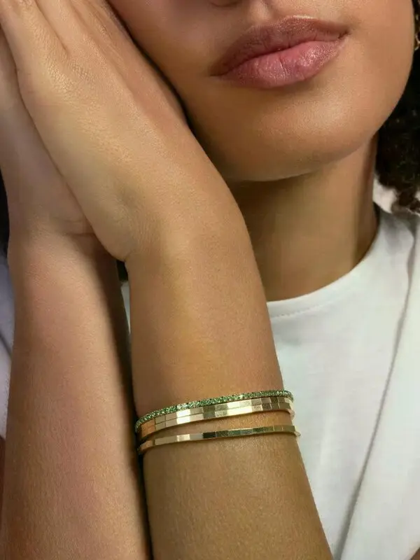 Roberto Demeglio 18k Yellow Triple-row Wrap Bracelet
