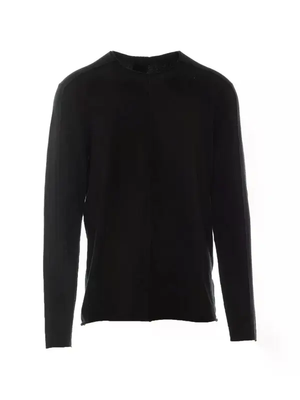 THOM KROM Exposed Seam Crew Neck Sweater