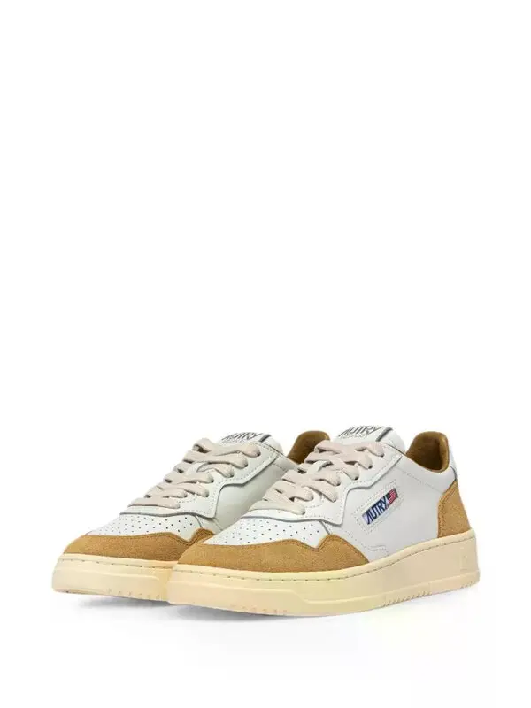 AUTRY Suede Panelled Perforated Sneakers