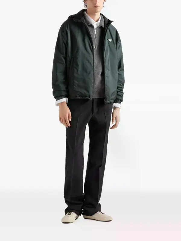 Prada Reversible Re-nylon Jacket - Green