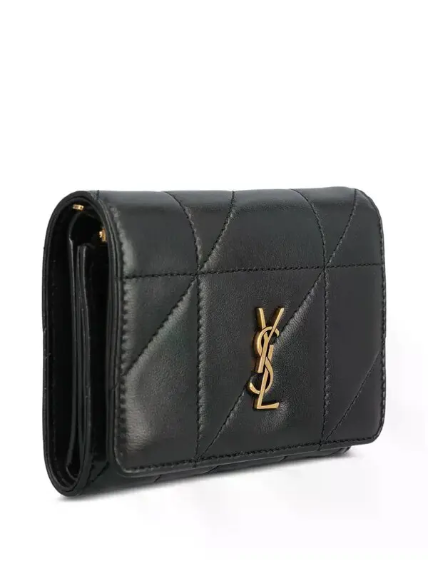 Saint Laurent Jamie Slim Tri-fold Wallet In Lambskin