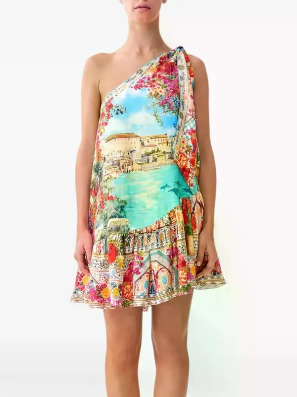 Camilla One-shoulder Mini Dress