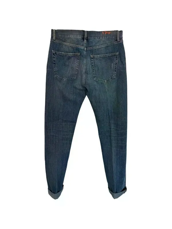 DONDUP Distressed Effect Tapered Jeans
