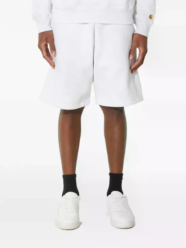 Carhartt Work In Progress Chase Logo Detail Track Shorts