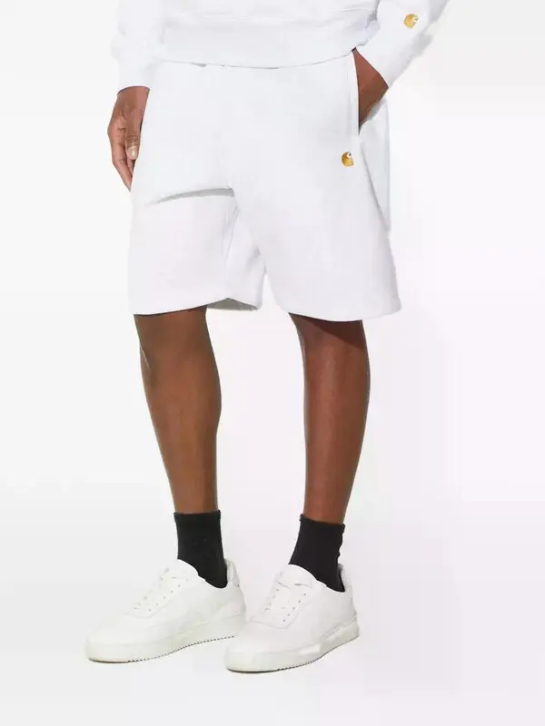 Carhartt Work In Progress Chase Logo Detail Track Shorts