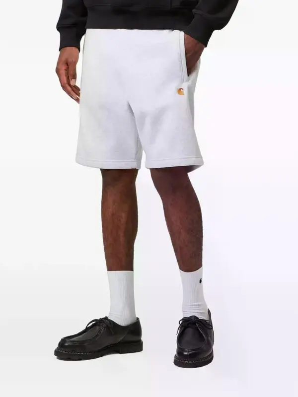 Carhartt Work In Progress Chase Logo Detail Track Shorts
