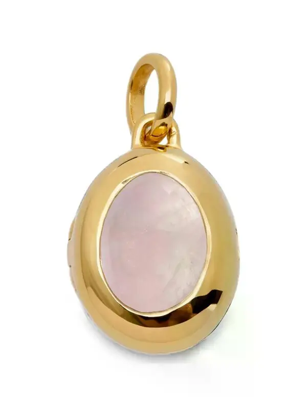 Monica Vinader October Birthstone Locket Necklace