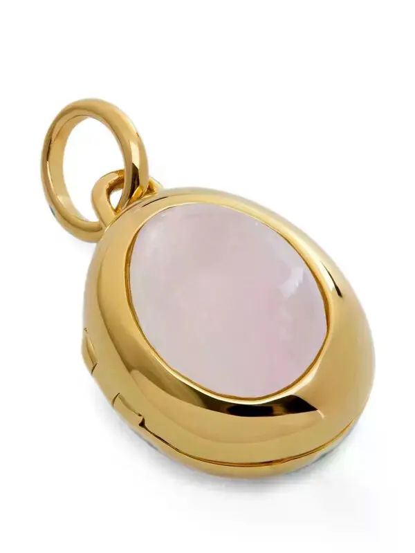 Monica Vinader October Birthstone Locket Necklace