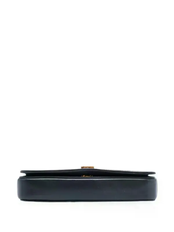 Fendi 2010-2026 Leather Fendigraphy Wallet On Chain Crossbody Bag