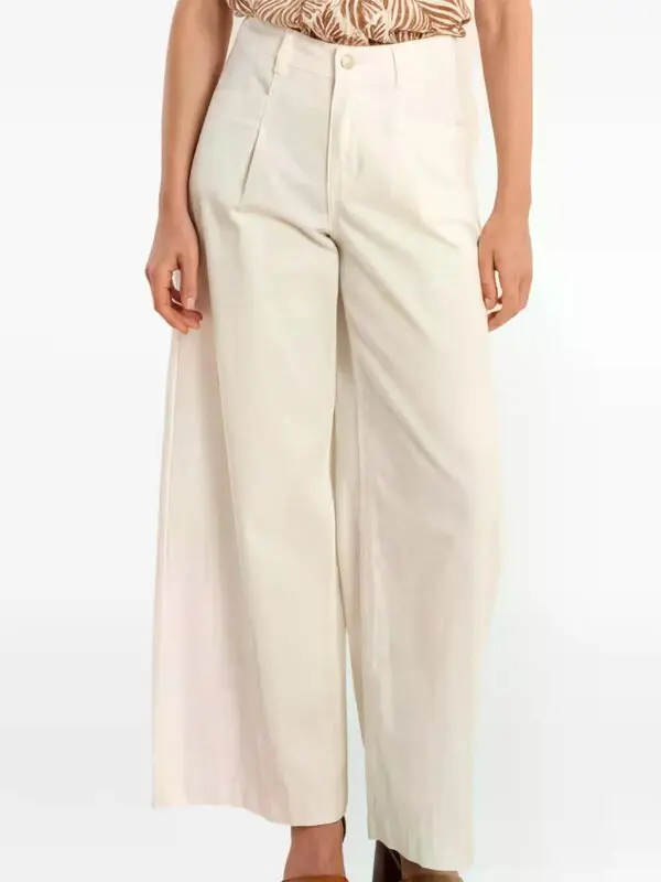 MOLLY BRACKEN Wide-leg Pleated Trousers