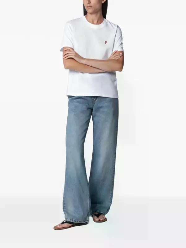 RÓHE Bruun Low-rise Wide-leg Jeans - Blue