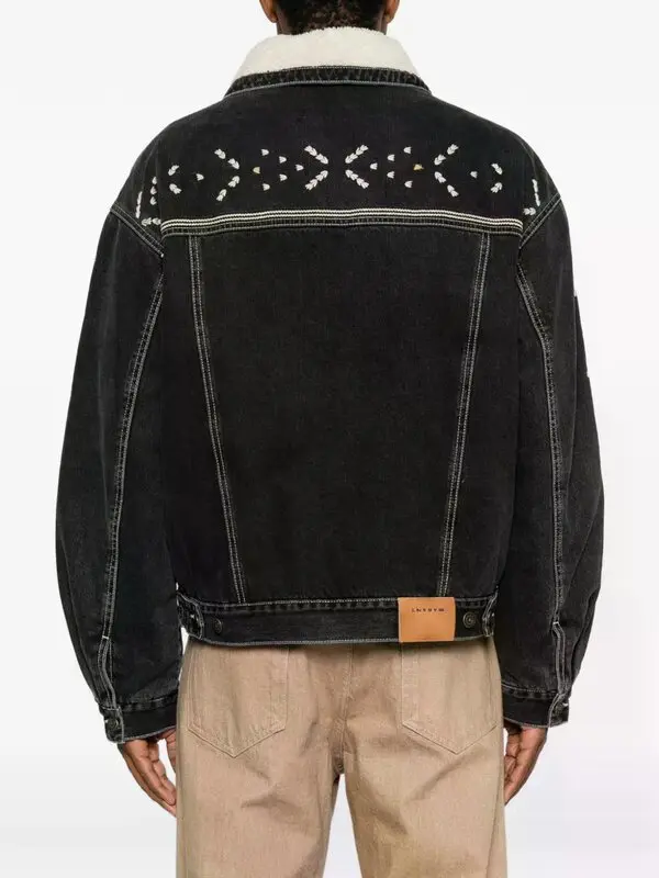 MARANT Isabel Embroidered Denim Jacket