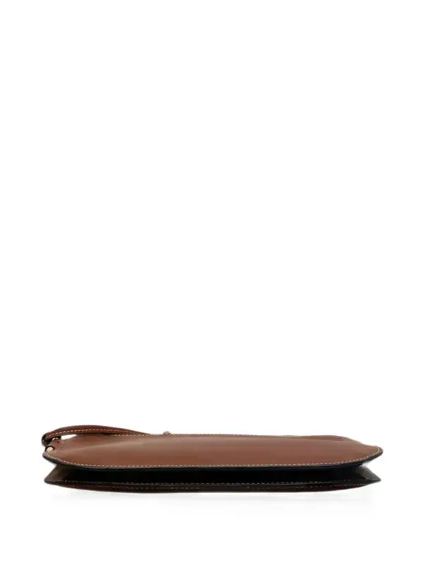 Loewe 2020 Leather Gate Double Zip Pouch Crossbody Bag