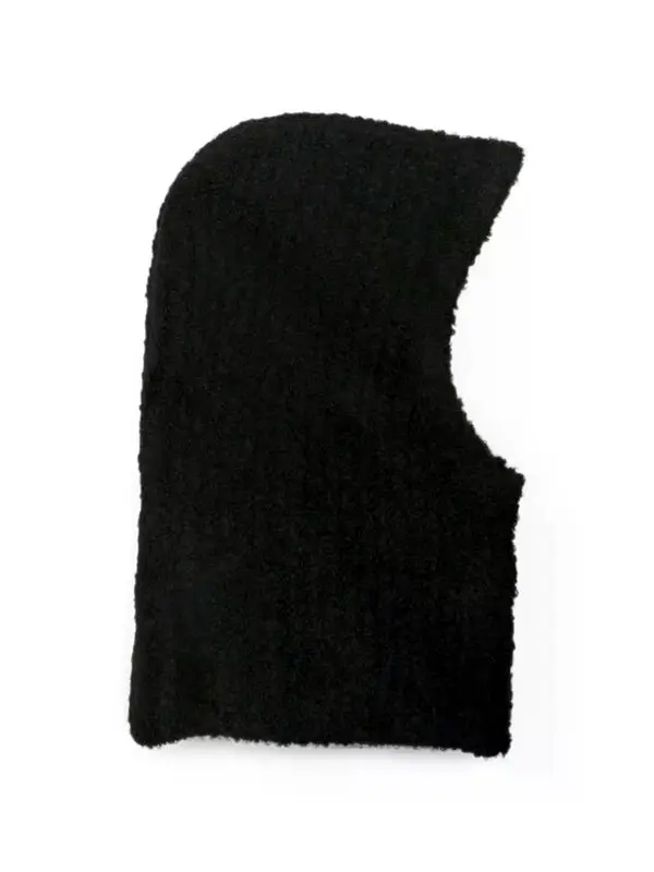 MAISON MARGIELA Logo Patch Bouclé Balaclava