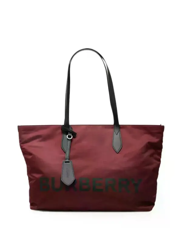 Burberry 2018-2026 Medium Econyl Nylon Logo Ardwell Tote Bag