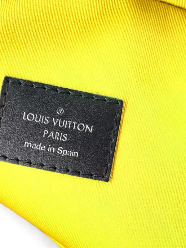 LOUIS VUITTON Avenue Sling Bag Limited Edition Interlinked Logo Damier Graphite Crossbody Bag