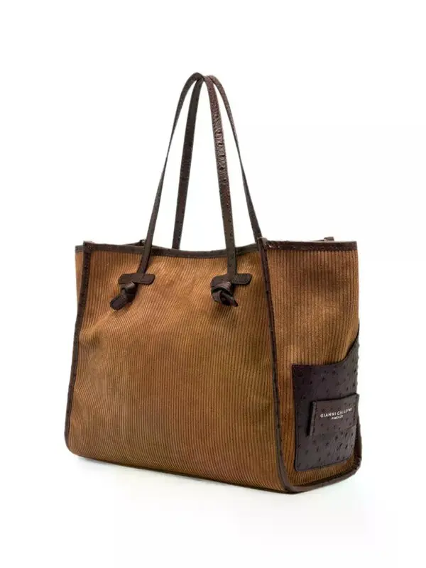 GIANNI CHIARINI Marcella Leather Tote Bag