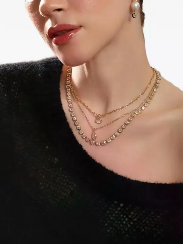 Sutra Diamond Pendant Necklace In 18k Yellow