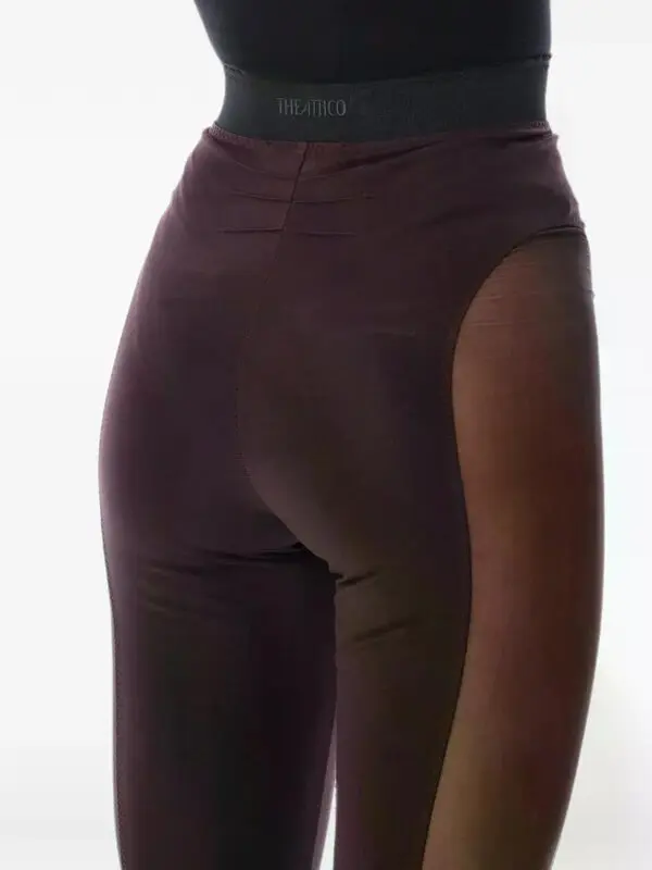 Attico Mesh-panelled Leggings