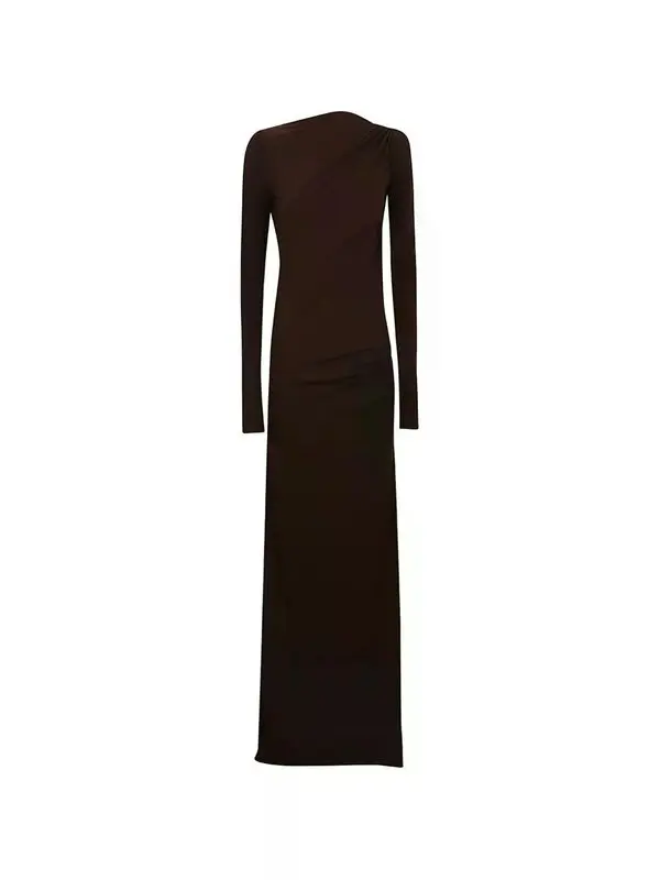 Andamane Ruched Draped Dress