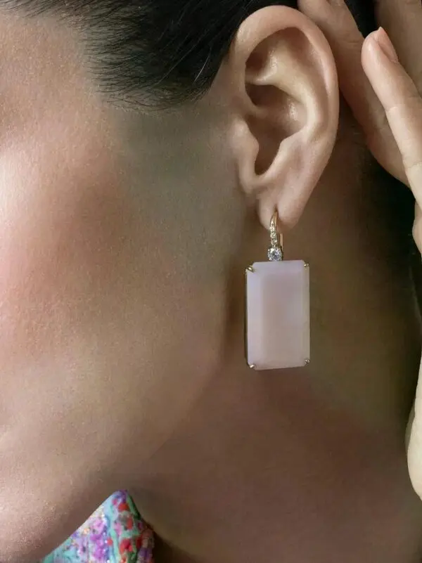 Irene Neuwirth Opal And Diamond Earrings