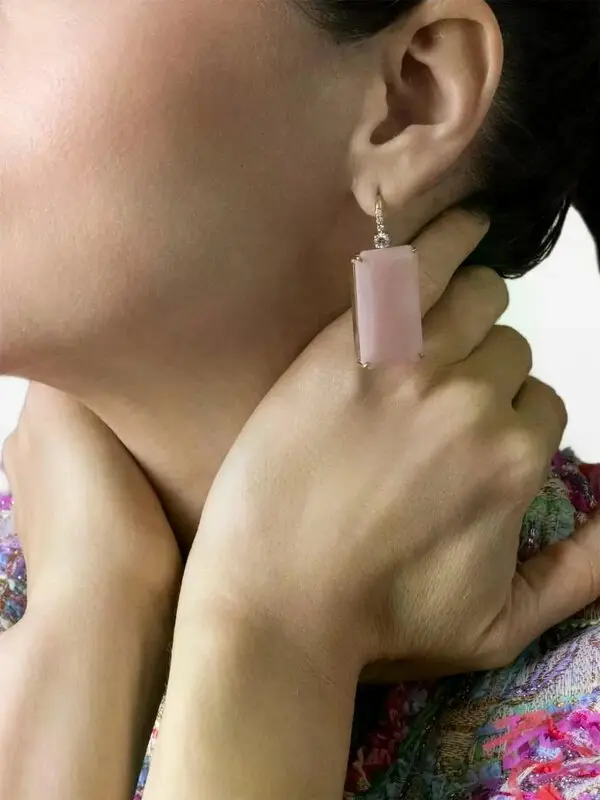 Irene Neuwirth Opal And Diamond Earrings