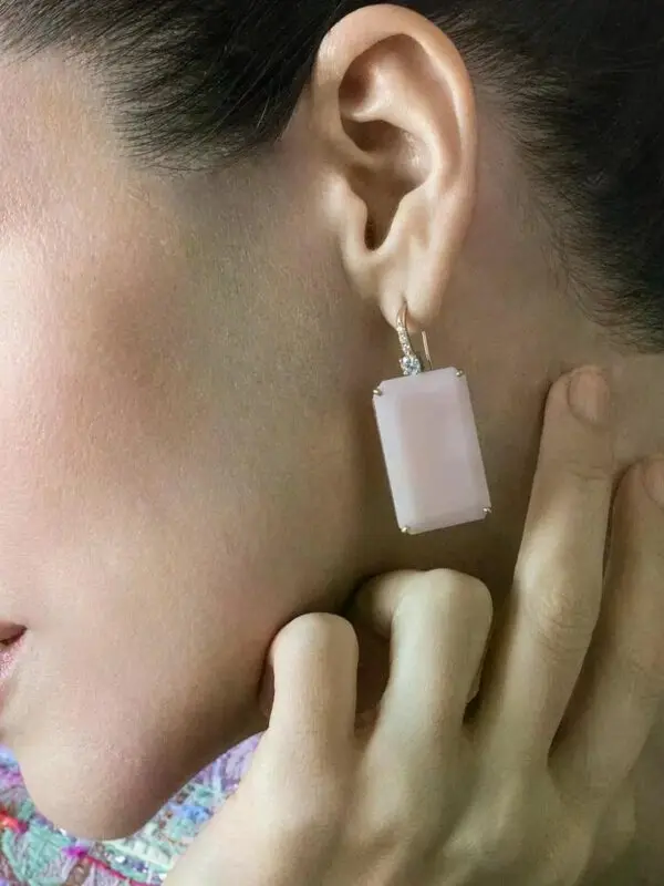 Irene Neuwirth Opal And Diamond Earrings