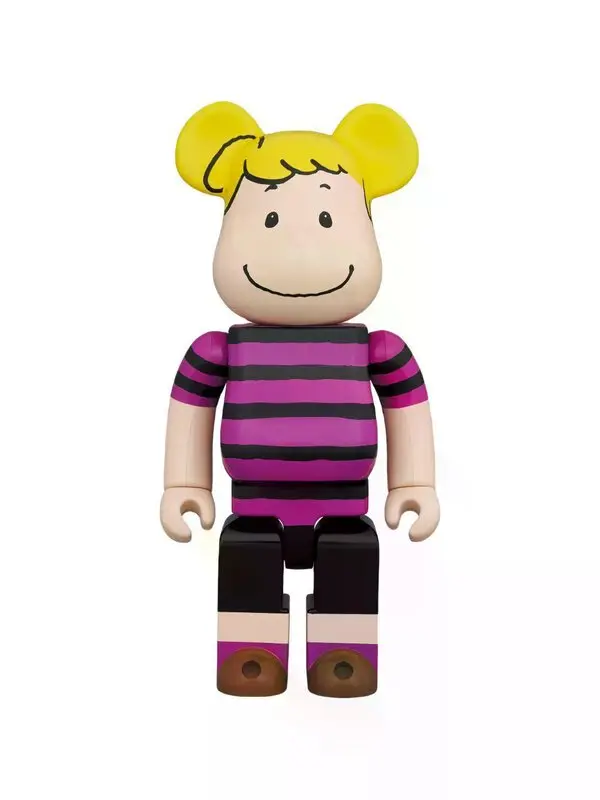 BE@RBRICK X Peanuts Striped Collectible - Purple