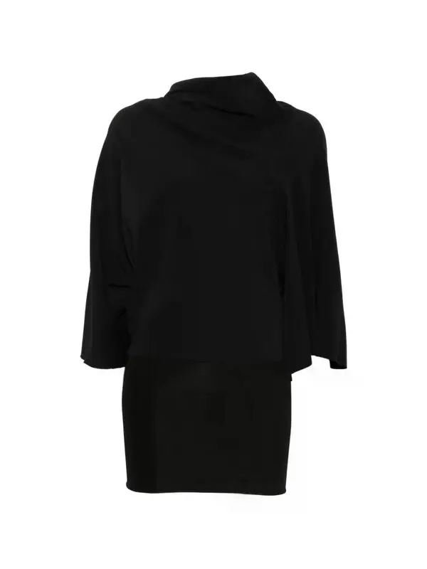 Rick Owens Draped Asymmetric Top