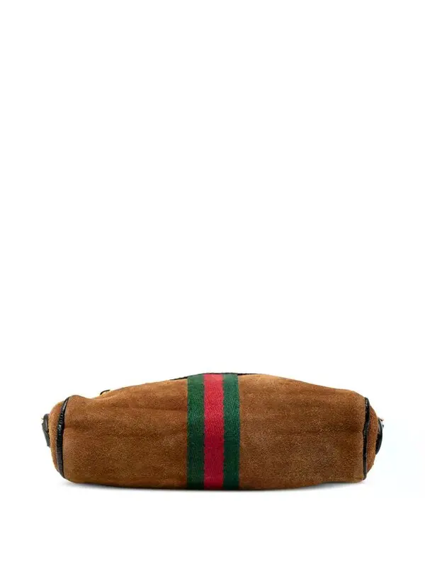 Gucci Ophidia Suede Web Crossbody Bag