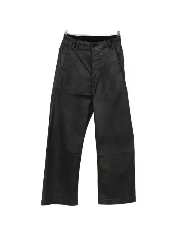 THOM KROM Coated Straight-leg Trousers