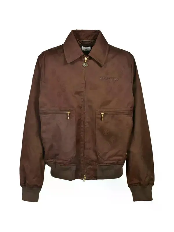 Casablanca Monogram Cotton Blouson Jacket