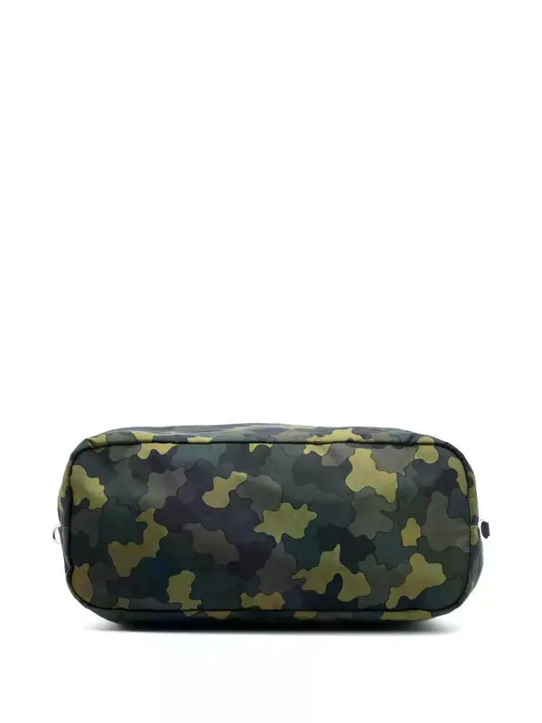 Prada 2013-2026 Tessuto Stampato Satchel - Green