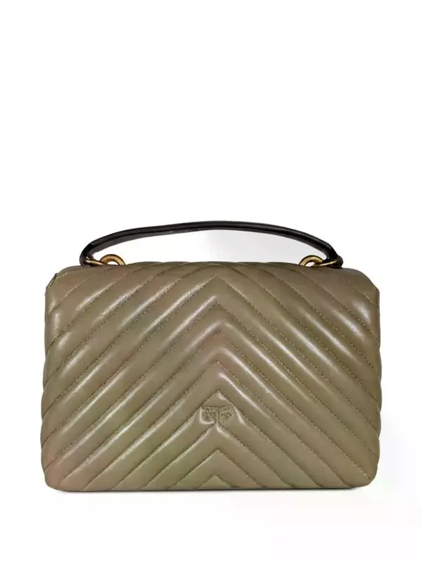 Pinko Love Lady Puff Chevron-quilted Shoulder Bag