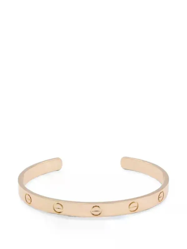 Cartier 2010s Love Open-cuff Bracelet - Pink
