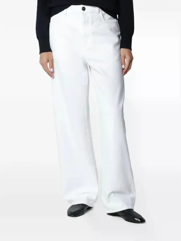 RÓHE Bruun Baggy Jeans In Optic