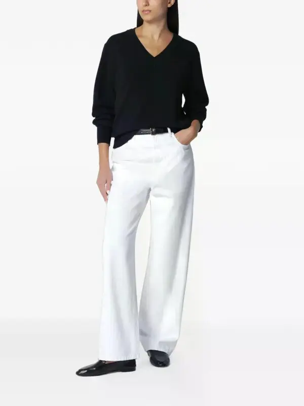 RÓHE Bruun Baggy Jeans In Optic