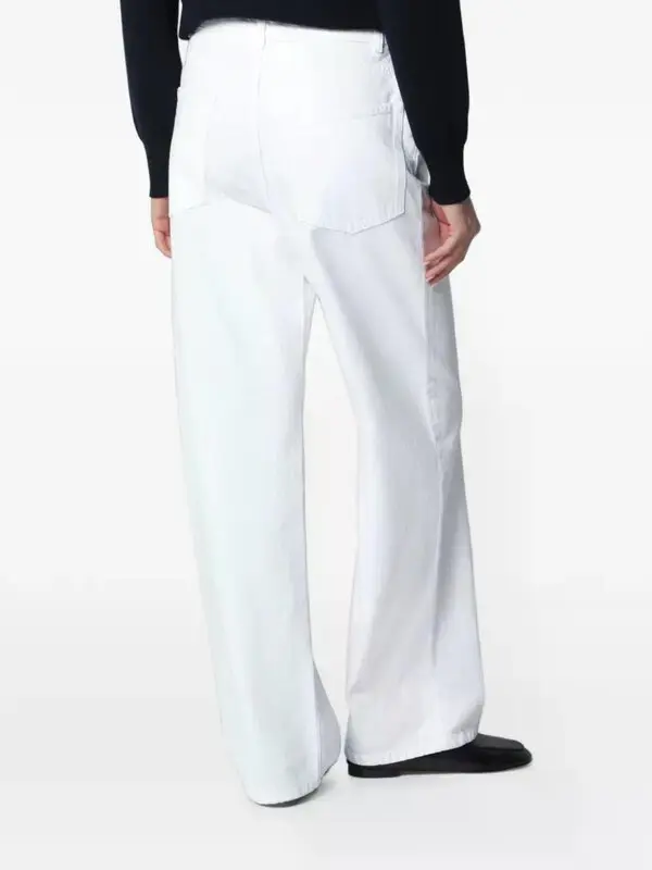 RÓHE Bruun Baggy Jeans In Optic