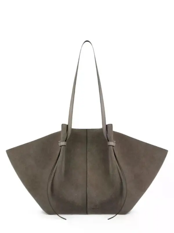 Yuzefi Large Mochi Suede Shoulder Bag