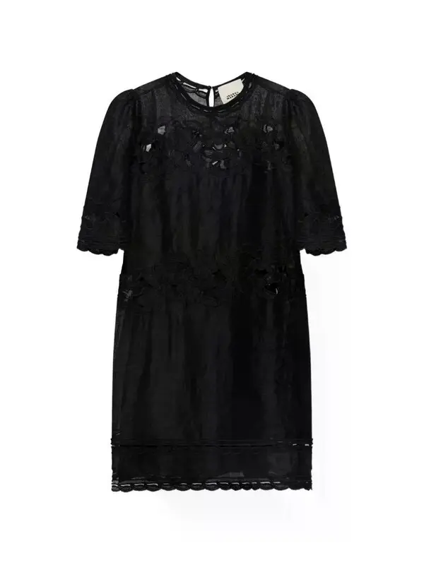 Isabel Marant Étoile Reldine Cut-out Embroidered Mini Dress