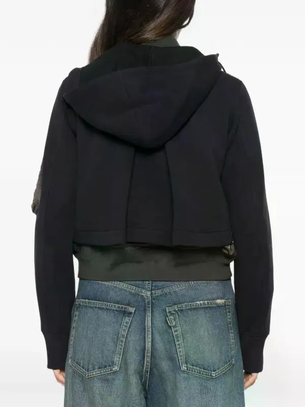 Sacai Panelled Layered-effect Jacket