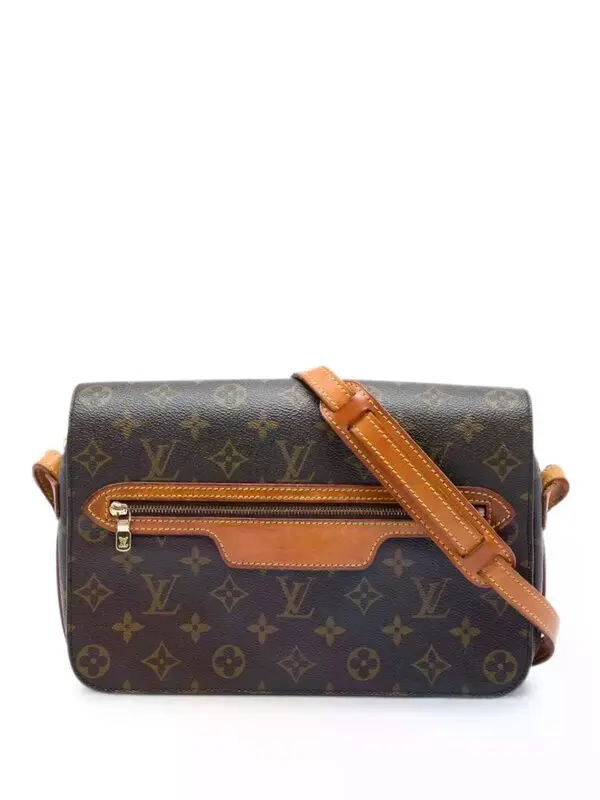 LOUIS VUITTON 1995 Monogram Saint Germain 28 Crossbody Bag - Brown